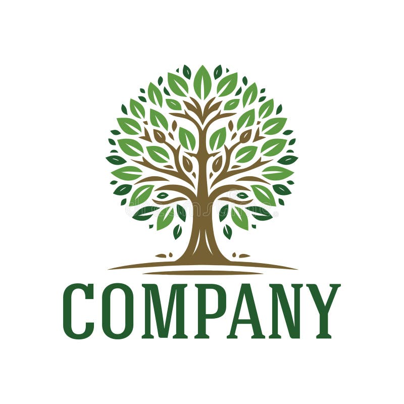 Tree logo stock vector. Illustration of element, shape - 302196170