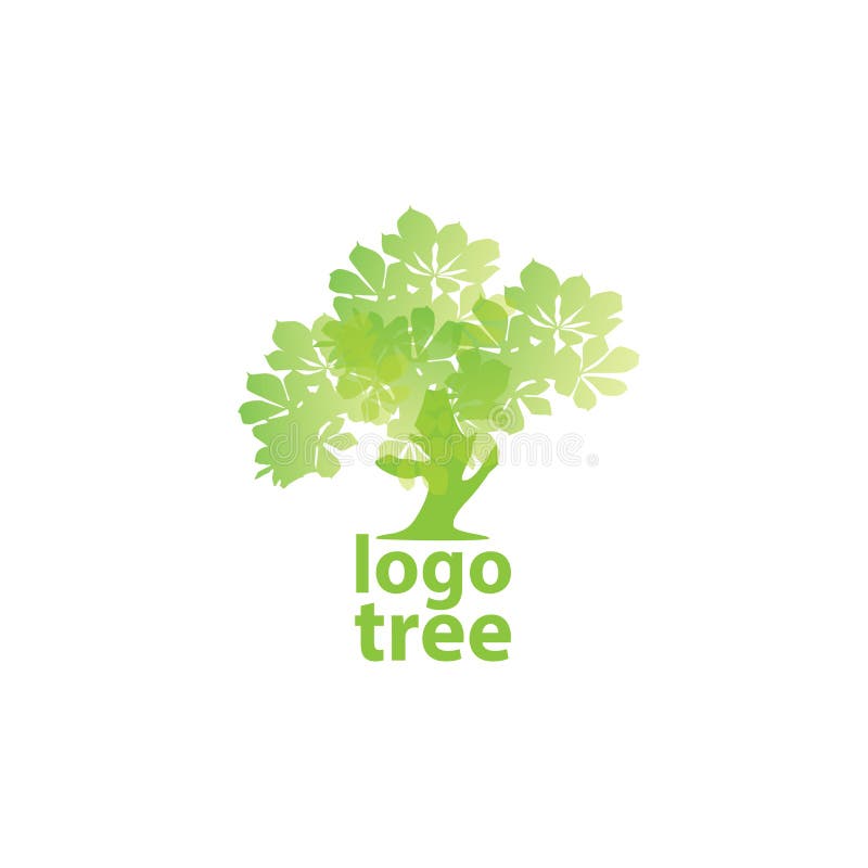 Tree logo concept stock illustration. Illustration of leaf - 88882569