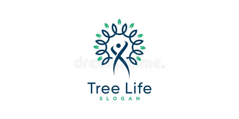 Tree Logo with Creative Unique Concept Premium Vector Part 3 Stock ...