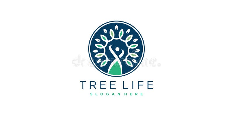 Tree Logo with Creative Unique Concept Premium Vector Part 4 Stock ...