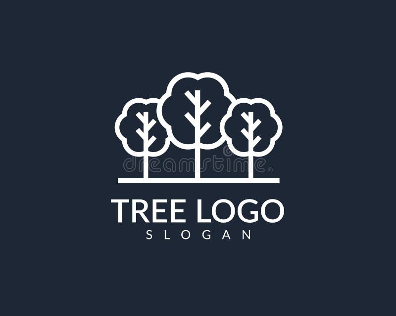 Green Line Tree Logo for Company Vector and Editable Stock Vector ...