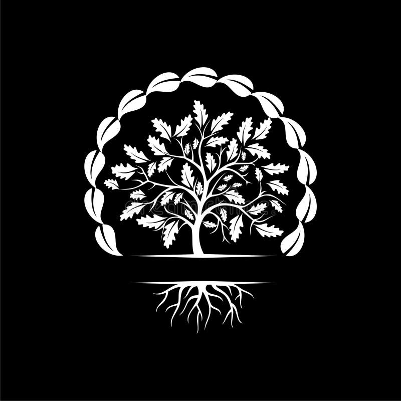 Tree Root Border Stock Illustrations – 348 Tree Root Border Stock ...