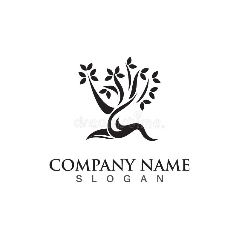Tree Logo Nature Design Image of Tree Ecology Element Vector Stock ...