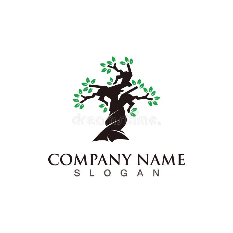 Tree Logo Nature Design Image of Tree Ecology Element Vector Stock ...