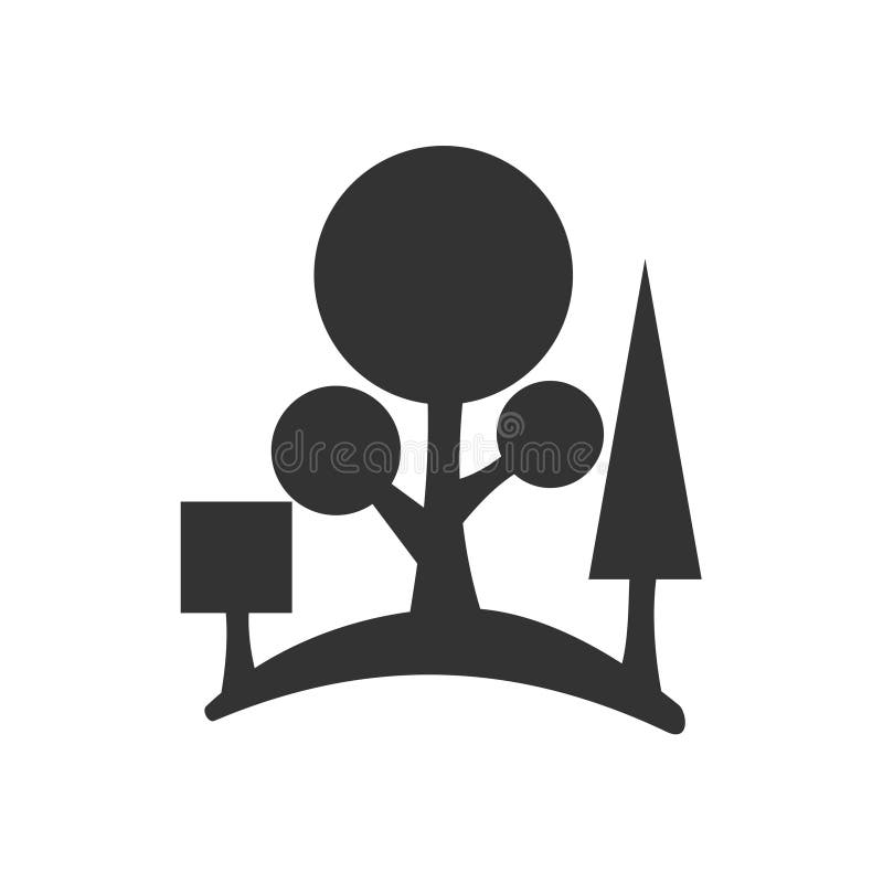 Tree Logo Template. Icon Illustration Brand Identity. Isolated and Flat ...