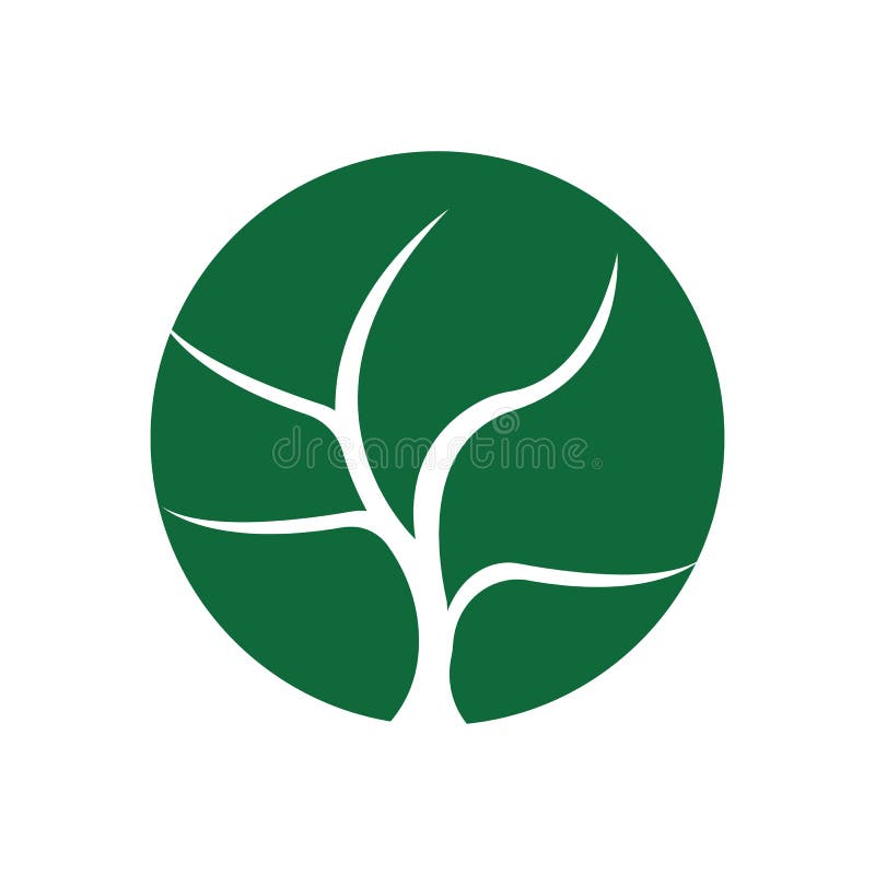 Tree Logo Template Vector Icon Illustration Stock Vector - Illustration ...