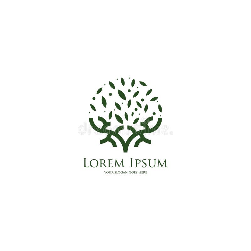 Tree Logo Template. Logo Template for Your Business Stock Vector ...