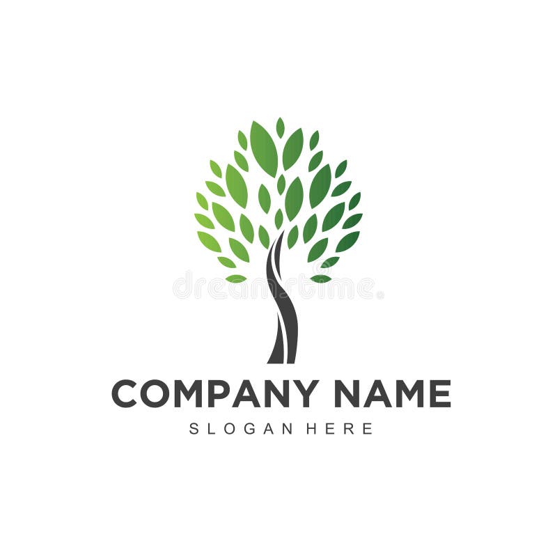 Beauty Tree Logo Icon Vector Stock Illustration - Illustration of ...