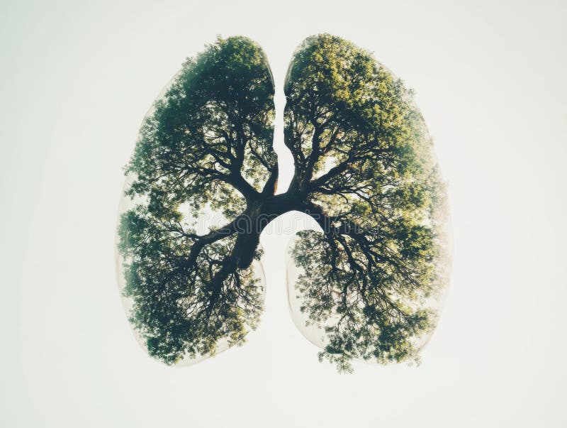 Tree Lungs, Nature S Breath of Life Stock Photo - Image of forest ...