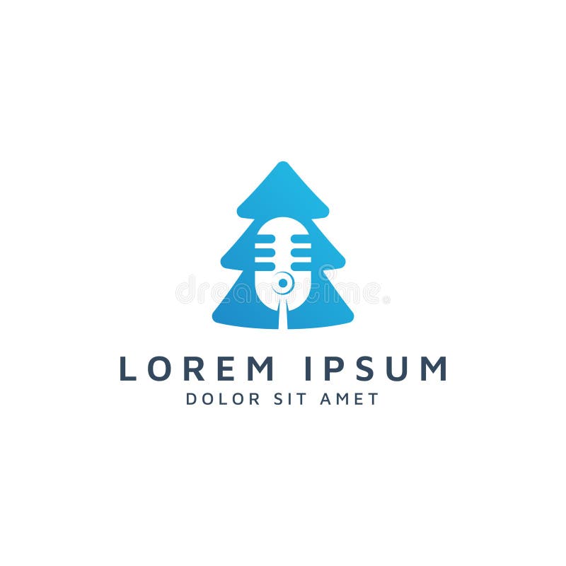 Microphone Tree Logo Stock Illustrations – 179 Microphone Tree Logo ...