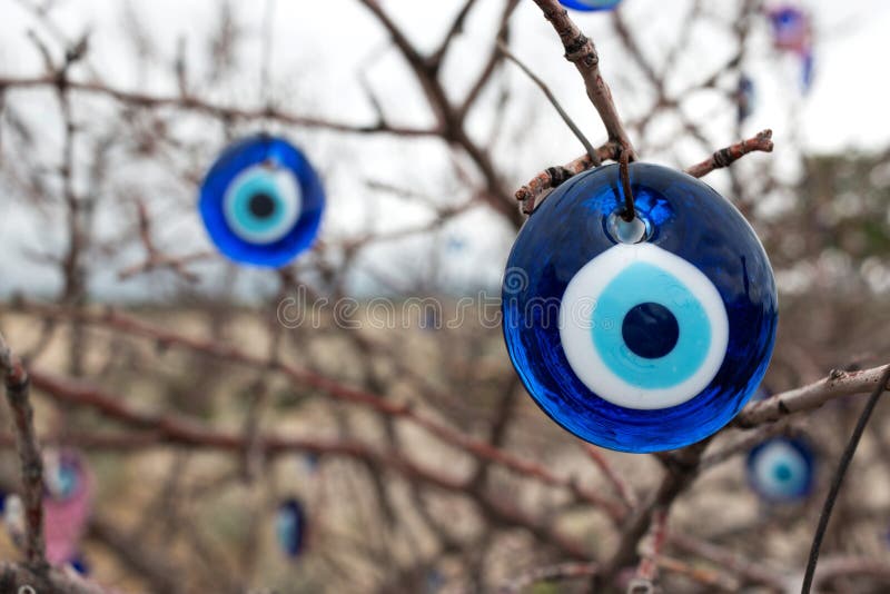 Tree of nazar stock photo. Image of amulet, cappadocia - 73142234