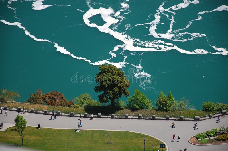 Tree at Niagara falls stock photo. Image of tower, water - 11654030