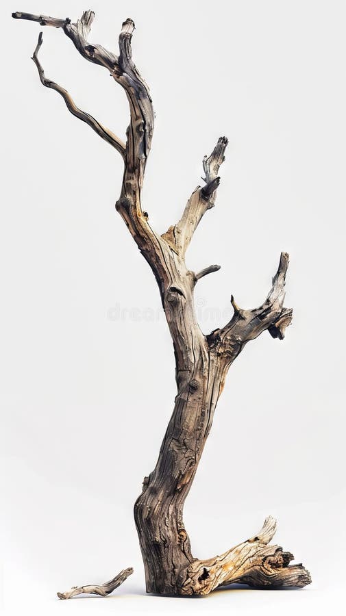 A Tree with No Leaves and Branches Stock Photo - Image of sketch ...