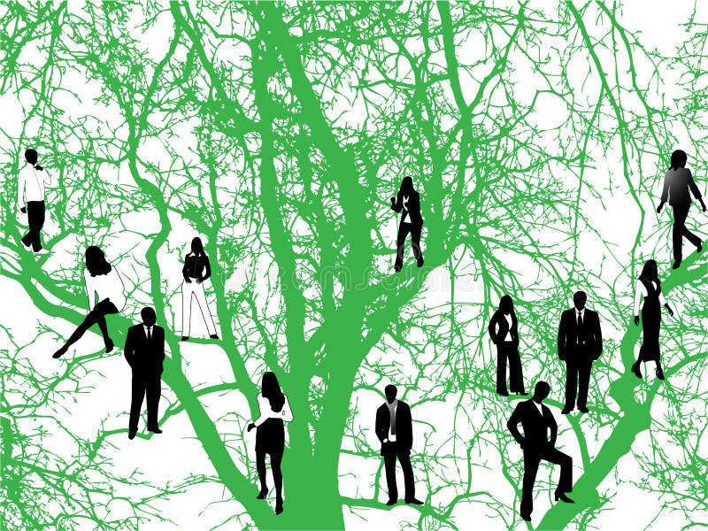 People Tree Stock Illustrations – 83,518 People Tree Stock ...