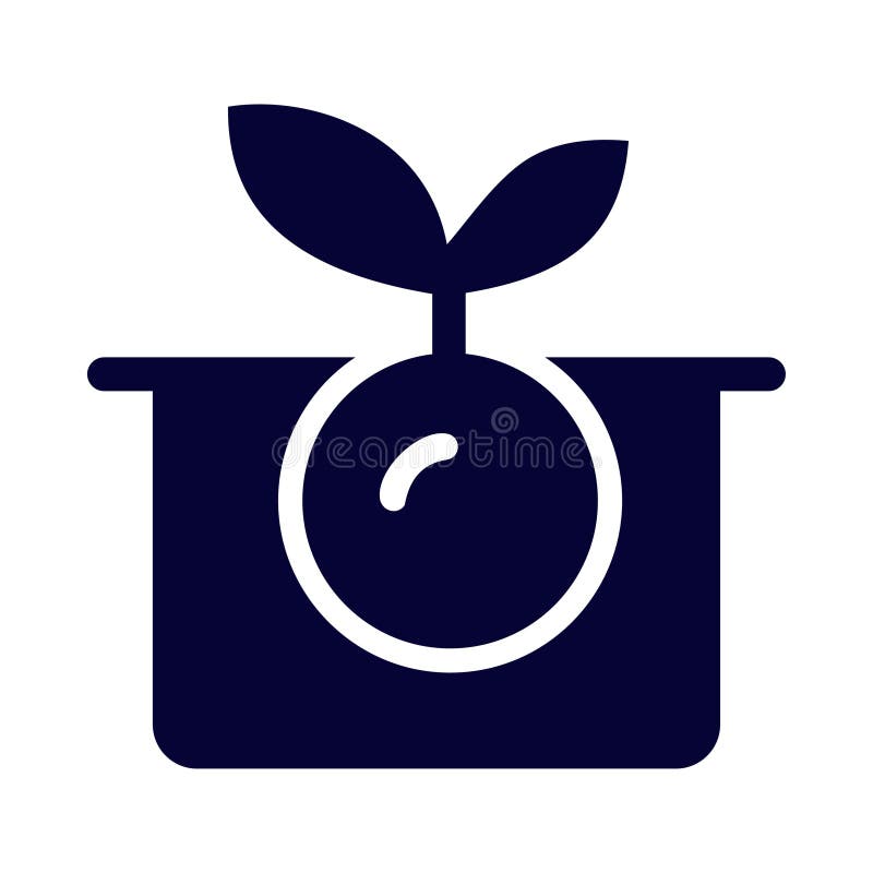 Tree, Plant, Little Tree Plant Icon Stock Vector - Illustration of ...