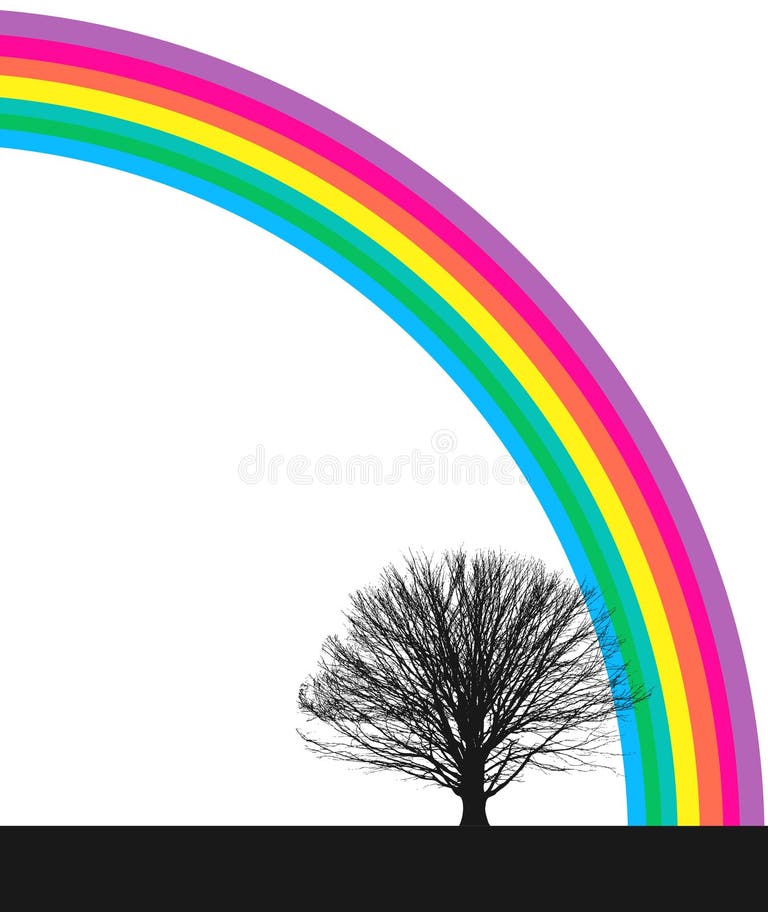 Tree Rainbow Colors Stock Illustrations – 6,760 Tree Rainbow Colors ...