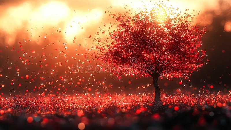 Wind Blowing Through Fall Trees Blustery Fall Day