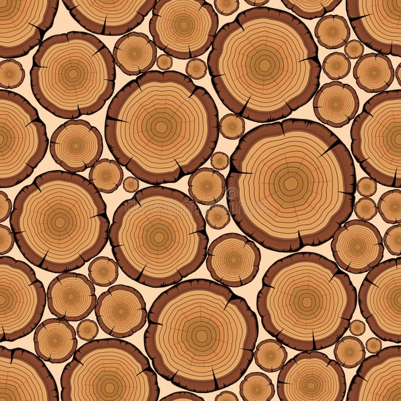 Tree Rings Background stock vector. Illustration of cross - 44830066