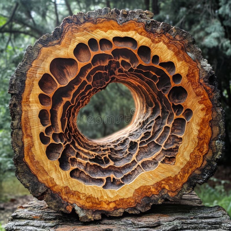 Tree Rings in the Form of a Circle. Tree Rings in the Form of a Circle ...