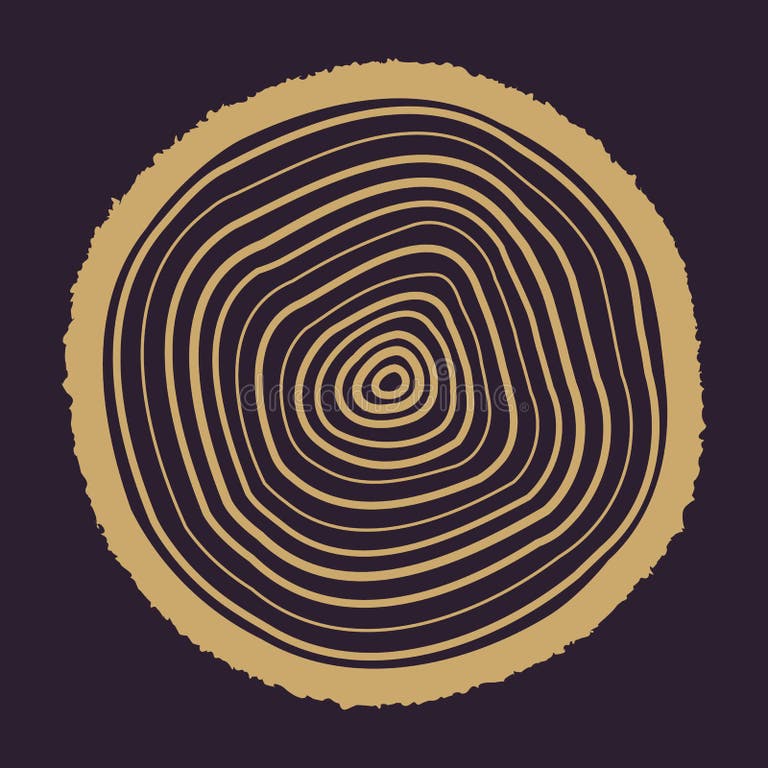 Tree Rings Silhouette Stock Illustrations – 818 Tree Rings Silhouette ...