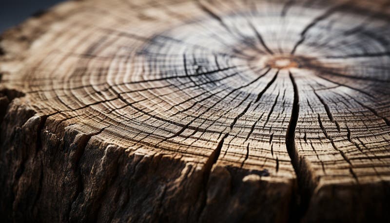 Tree Rings Reveal the History of Nature Aging Process Generated by AI ...