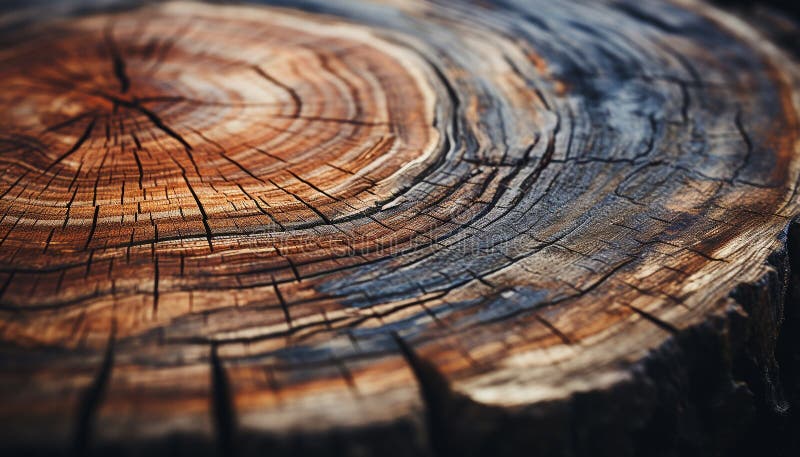 Tree Rings Reveal the History of Nature Growth and Aging Generated by ...