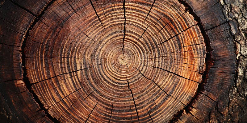 Tree Rings Texture HighResolution Wood Grain Background Stock ...