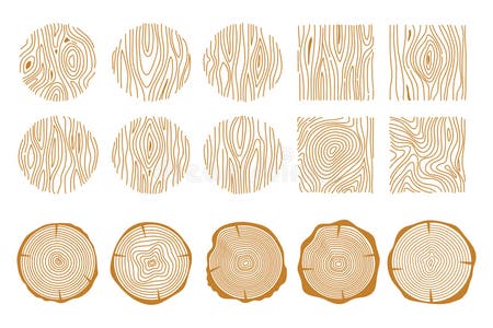 Vector Conceptual Background Tree Rings Stock Illustrations – 581 ...
