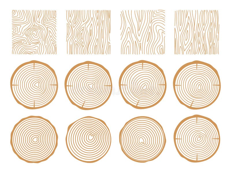 Vector Conceptual Background Tree Rings Stock Illustrations – 596 ...