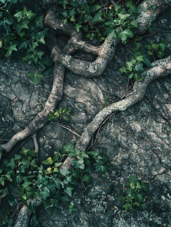 Tree on Rock stock photo. Image of unique, natural, rock - 375179632