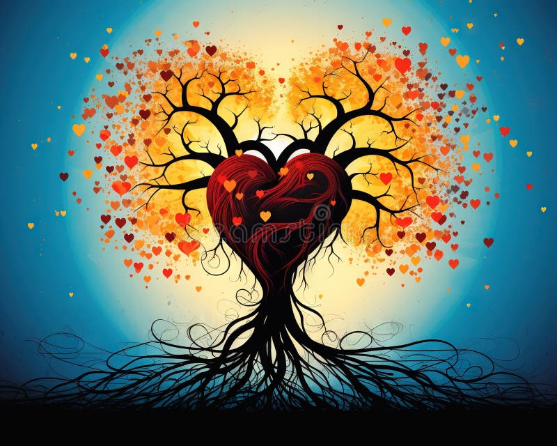 Tree with Root System Isolated on Transparent Background Stock ...