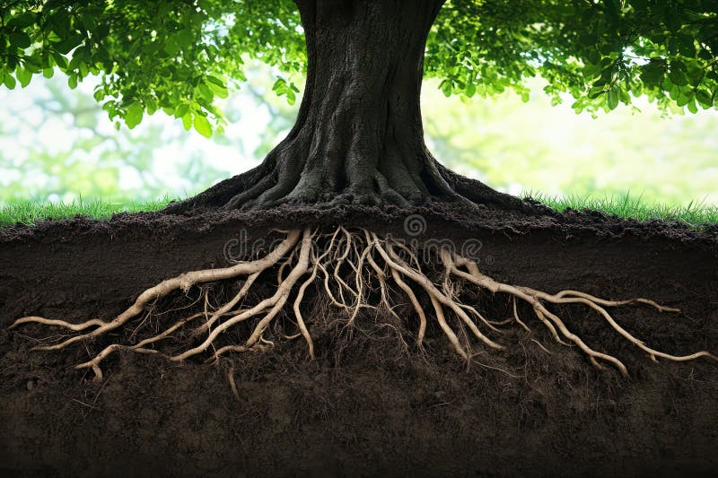 Subterranean Root System Stock Illustrations – 92 Subterranean Root ...