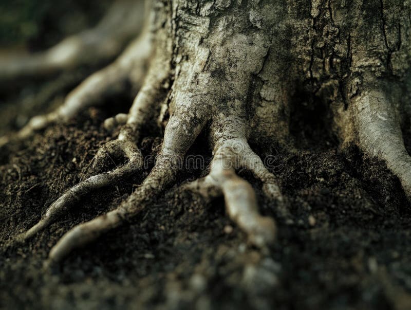 Tree Roots Exposed Close Up Stock Photo - Image of bare, nature: 376455280