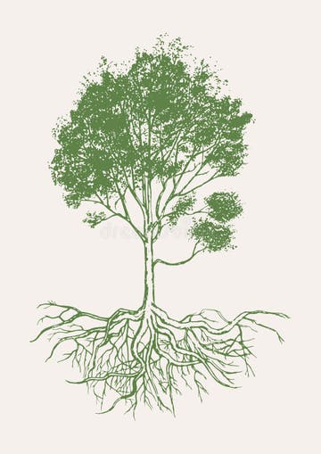 Tree Roots Hand Stock Illustrations – 1,605 Tree Roots Hand Stock ...