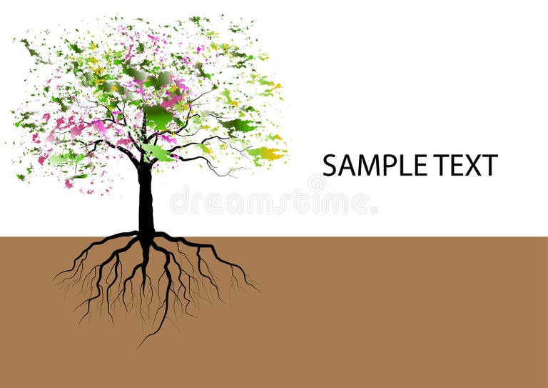Tree Roots Underground Illustration Stock Illustrations – 1,000 Tree ...