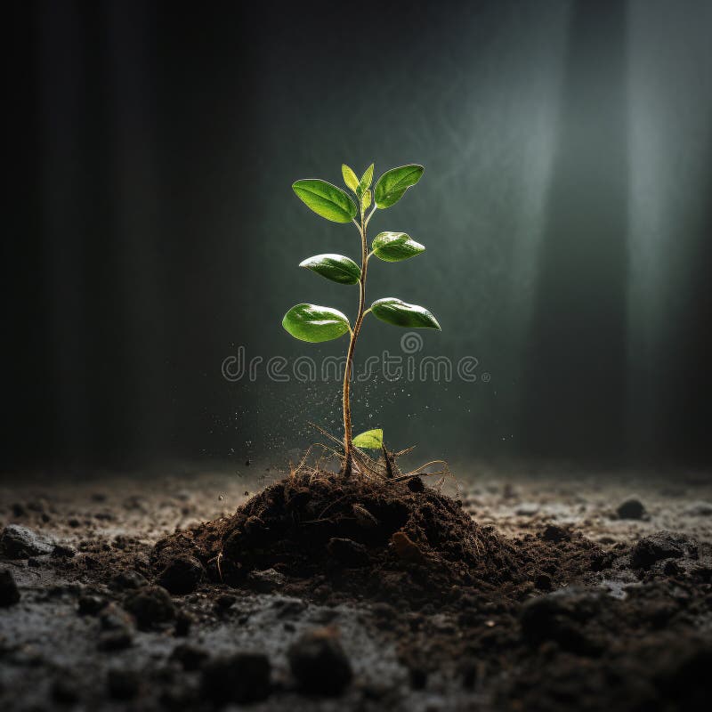 Tree Sapling is a Planting Plot Where the Growth of Trees Begins ...