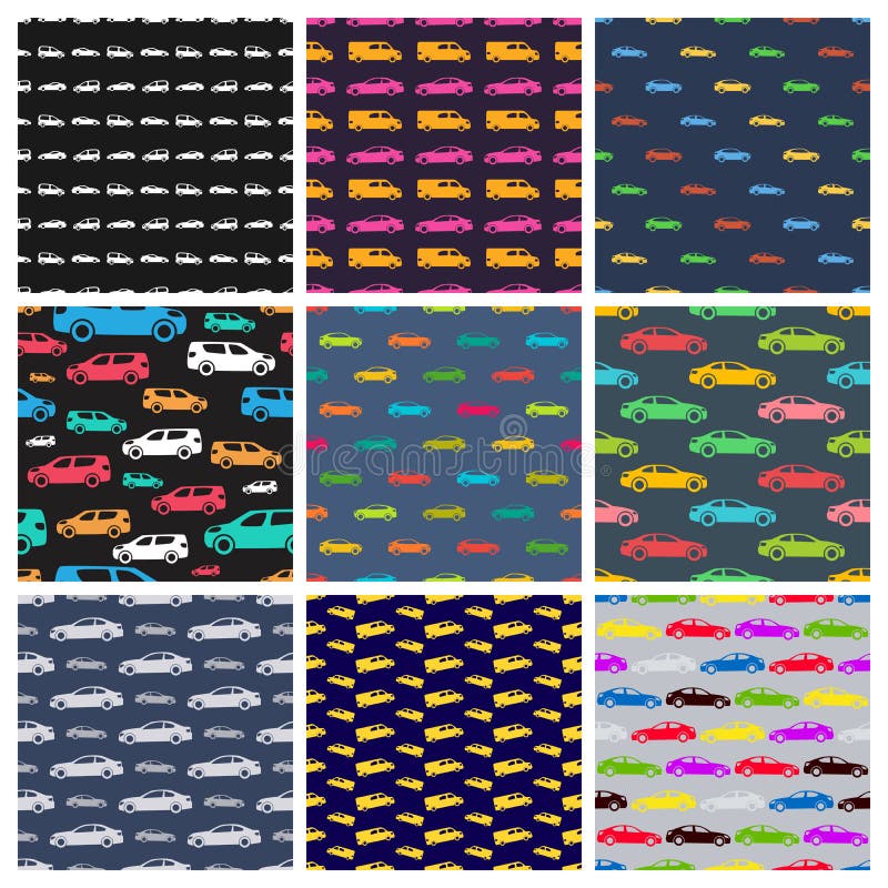 Muscle Cars Pattern Stock Illustrations – 44 Muscle Cars Pattern Stock ...