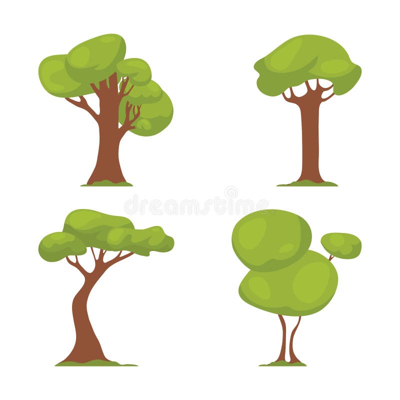 Cartoon Gum Tree Background Stock Illustrations – 129 Cartoon Gum Tree ...