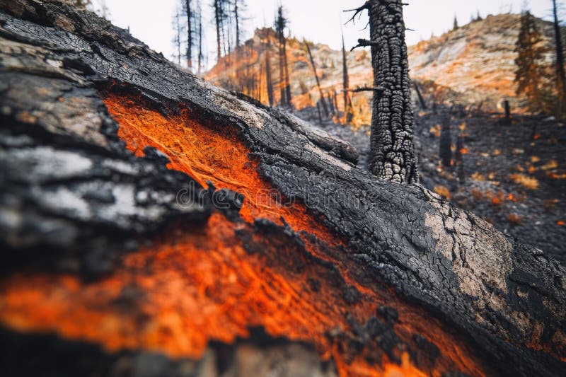 Tree Severely Damaged Wildfire Stock Photos - Free & Royalty-Free Stock ...