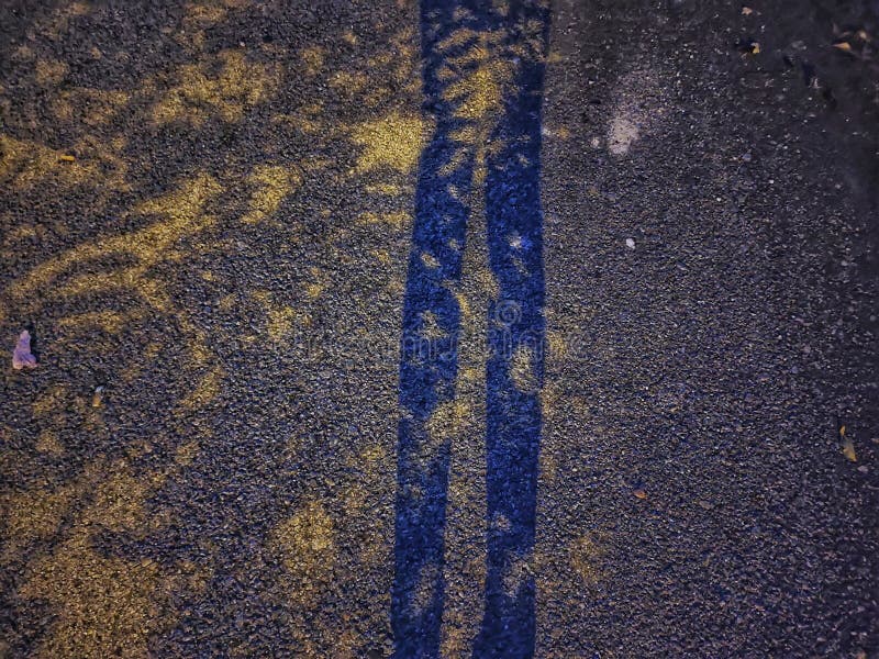 Tree Shadow Under Street Lamp Stock Image - Image of yellow, flooring ...