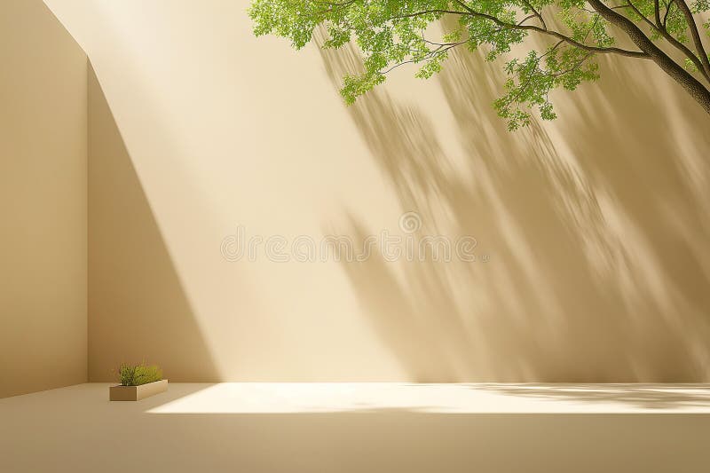 Tree shadow stock illustration. Illustration of wooden - 383107951
