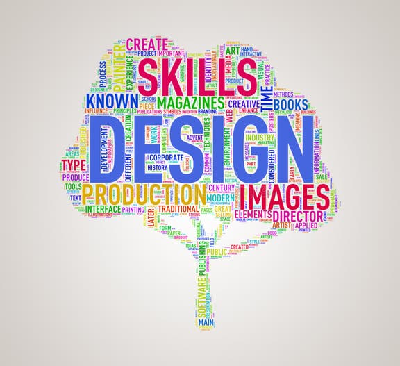 Tree Shape Wordcloud Design Stock Illustration - Illustration of ...