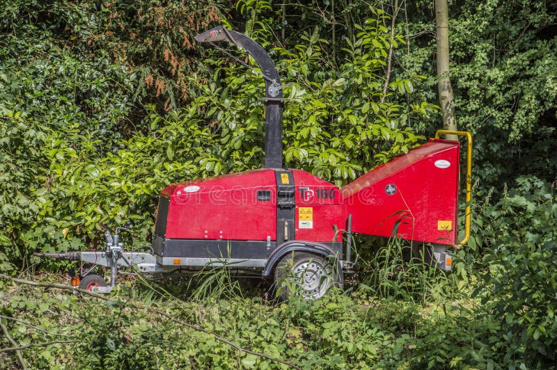 Tree Shredder at Amsterdam the Netherlands Editorial Image - Image of ...