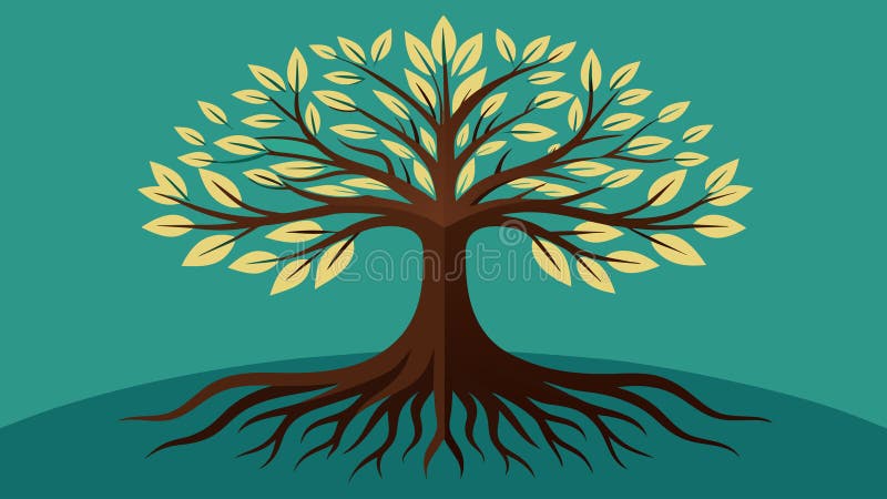 Tree Deep Roots Stock Illustrations – 704 Tree Deep Roots Stock ...