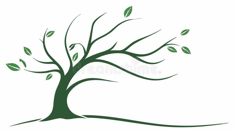 Tree with Strong Roots Nature Foundation, Vector Design Generative AI ...