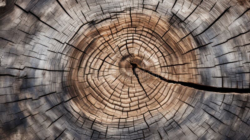 Tree Stump S Weathered Texture Pattern, Showcasing the Rough Bark ...