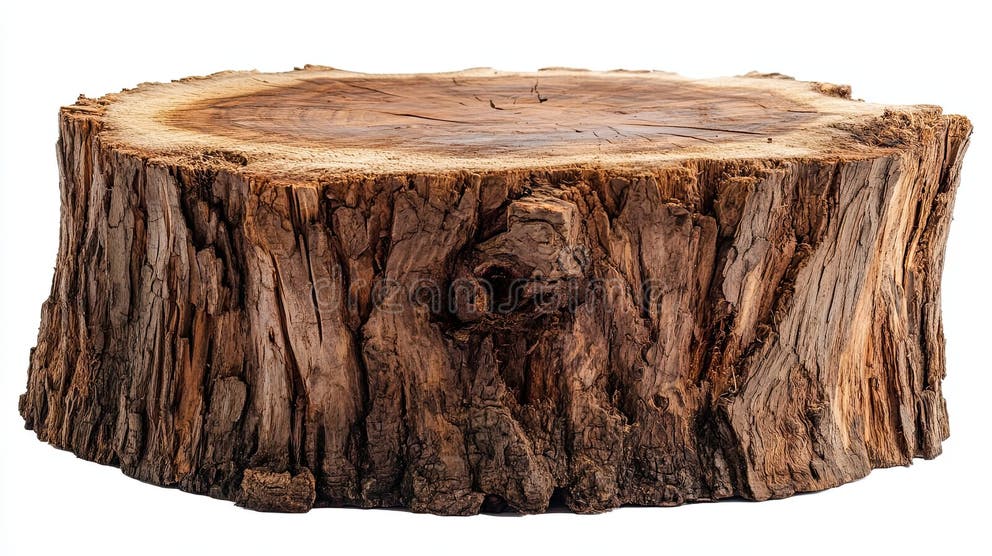 Tree Stump Slice, Rustic Wood Texture Stock Image - Image of wood ...