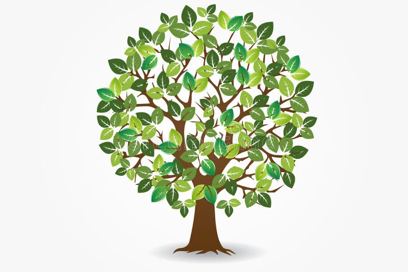 Tree Symbol of Life Logo Vector Image Design Stock Vector ...