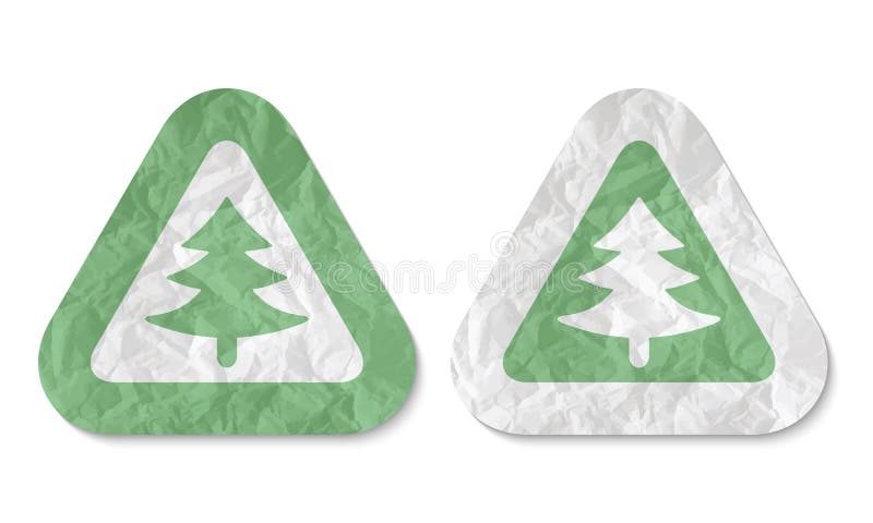 Tree symbol stock vector. Illustration of circular, annular - 44149808