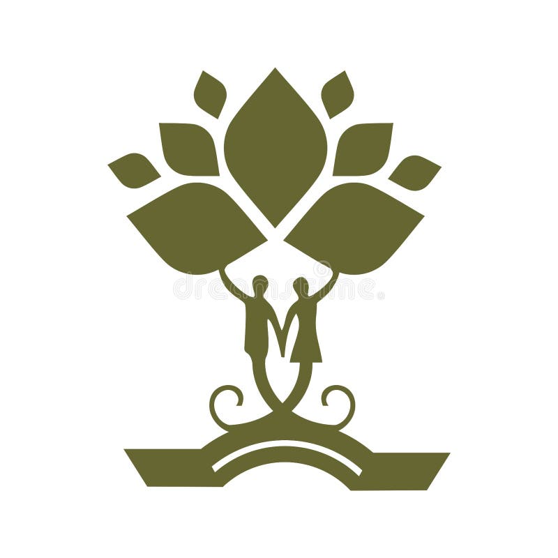 Tree stock vector. Illustration of marriage, community - 87092628